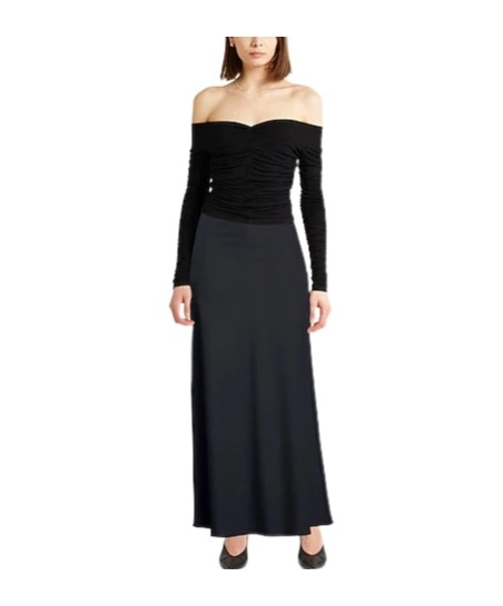 Max Mara Stretchy Knit Umbrella Skirt