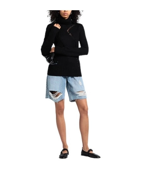 Saint Laurent Wool Knit Turtleneck Sweater