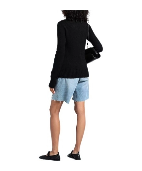 Saint Laurent Wool Knit Turtleneck Sweater