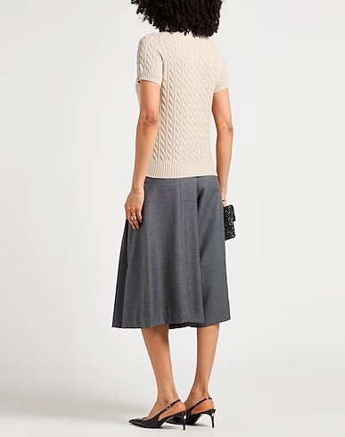 Brunello Cucinelli Crew Neck Short-sleeve Knit Top