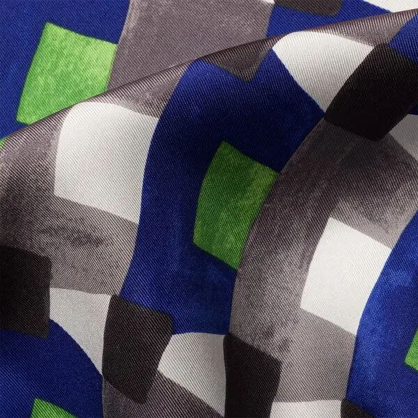 Miu Miu Printed Silk Scarf