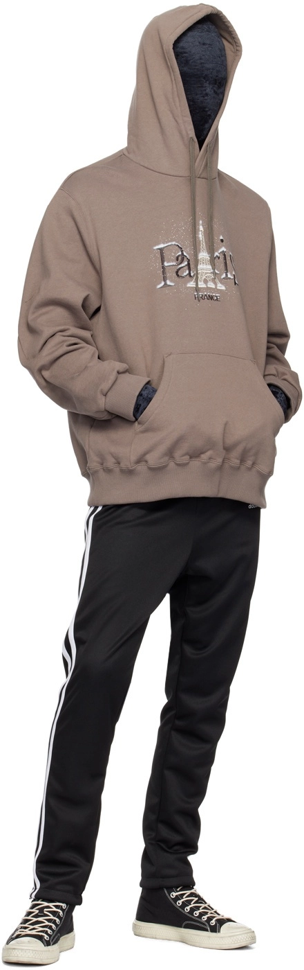 DOUBLET Graphic-print Cotton Hoodie