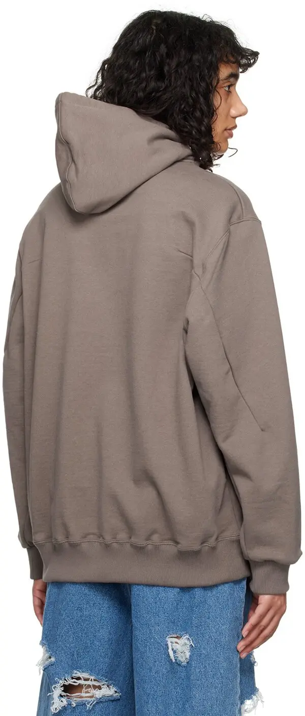 DOUBLET Graphic-print Cotton Hoodie
