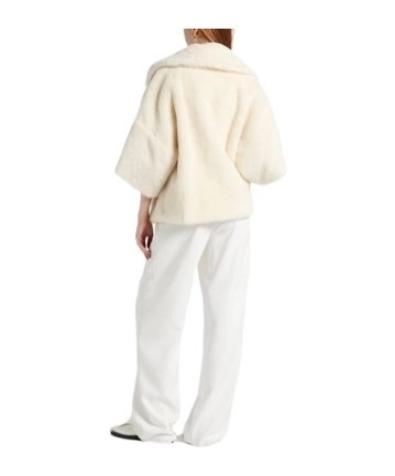 Max Mara Double-breasted Shearling Coat