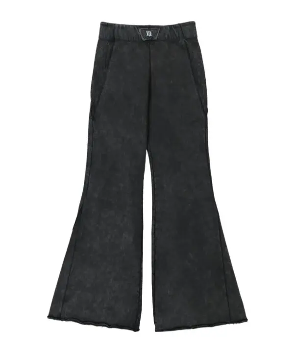 MISBHV Flared Track Pants With Logo Waistband