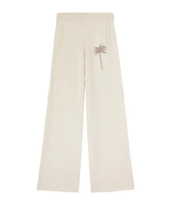 Palm Angels Palm Tree Knitted Trousers