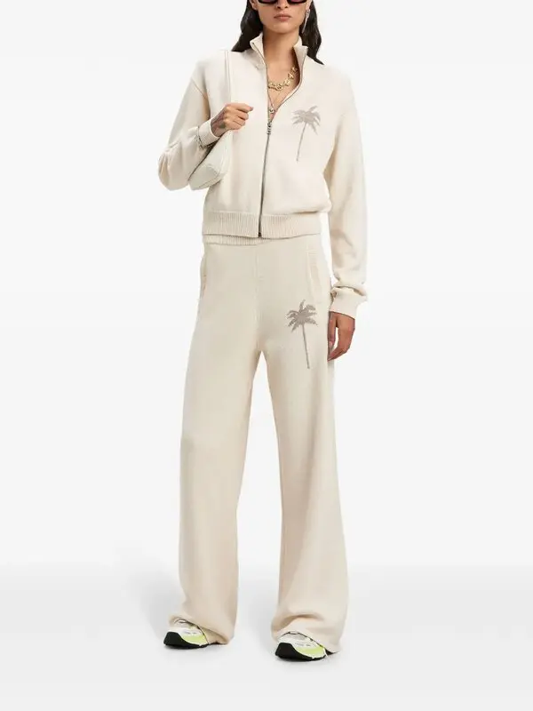 Palm Angels Palm Tree Knitted Trousers