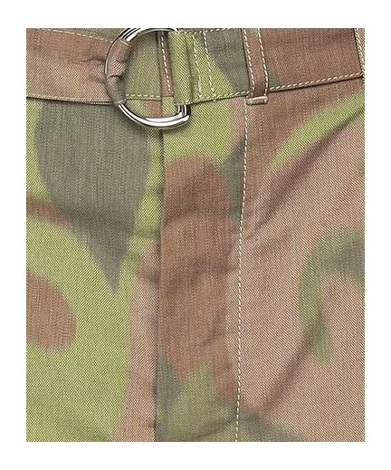 Marni Color Block High Waist Loose Fit Pants
