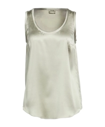 Brunello Cucinelli Sleeveless Scoop Neck Vest - White