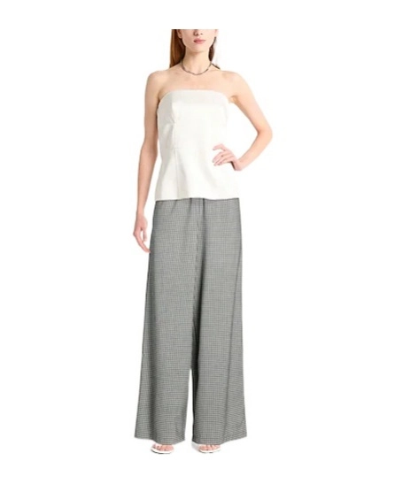 Marni Plaid Wide-leg Trousers
