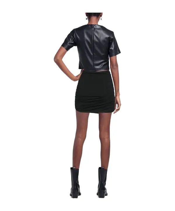 Tory Burch Ruched Mini Skirt