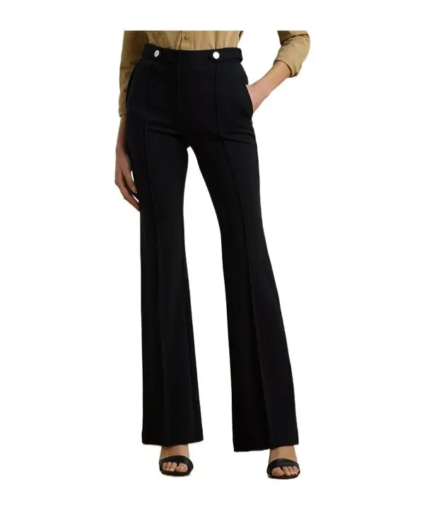 Ralph Lauren Button-detailed Bootcut Trousers