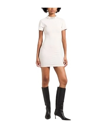 Balenciaga Short Sleeve T-shirt Dress