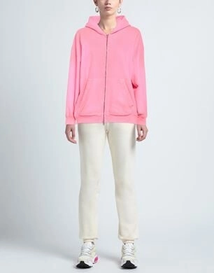 Balenciaga Solid Color Zip-up Hoodie