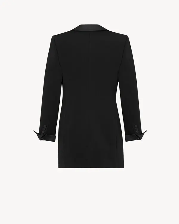 Saint Laurent Double-breasted Wool Coat