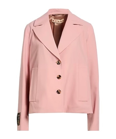 Marni Slim-fit Minimal Blazer - Pink