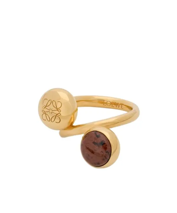 Loewe Anagram Pebble Ring