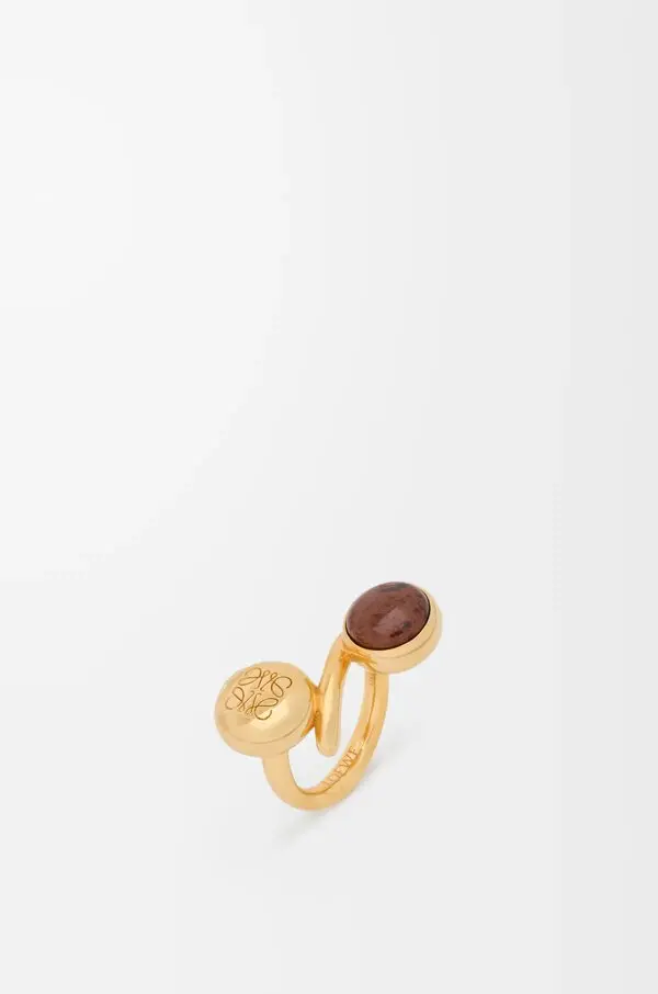 Loewe Anagram Pebble Ring