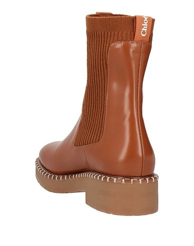 Chloé Patent Leather Sock Boots