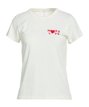 Rag & Bone Solid Color Printed Short-sleeve T-shirt