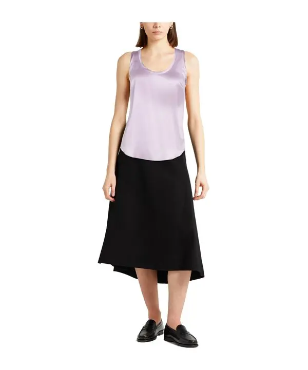 Brunello Cucinelli Sleeveless Scoop Neck Top - Purple