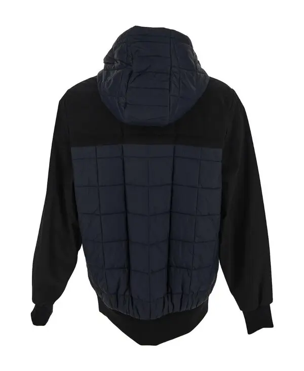 Moose Knuckles Zip Up Hooded Jacket With Drawstring