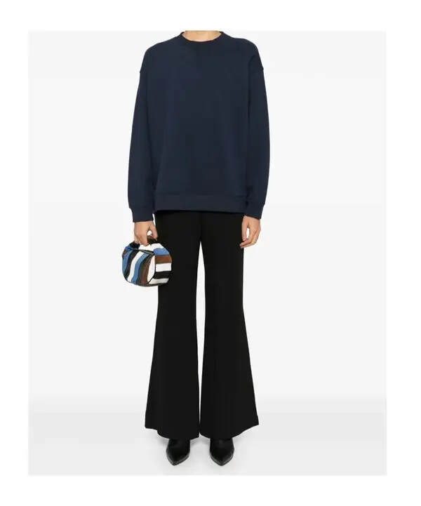 REFORMATION Drew Organic Cotton Sweatshirt