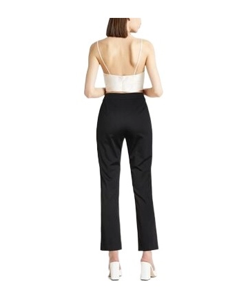 Max Mara Solid Straight-leg Trousers