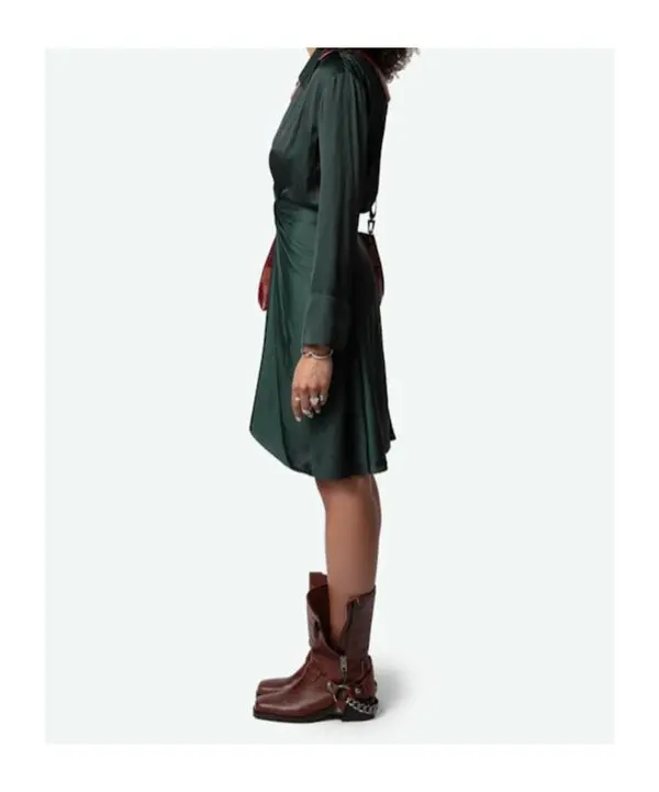Zadig&Voltaire Rozo Dress - Green