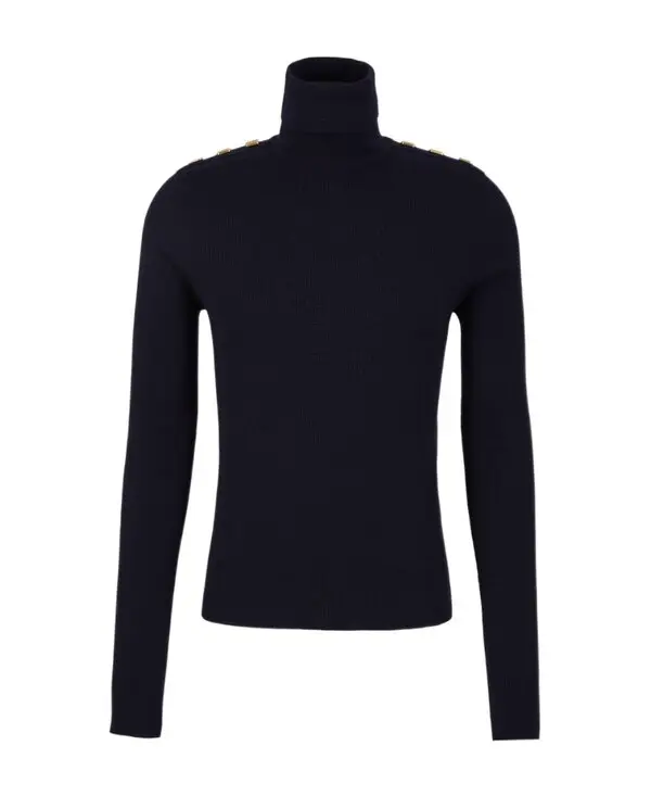 Balmain Long Sleeved Turtleneck Jumper