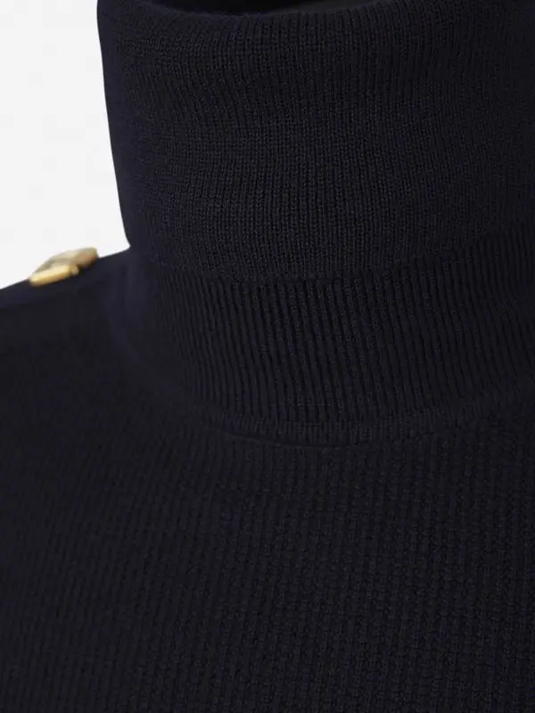 Balmain Long Sleeved Turtleneck Jumper