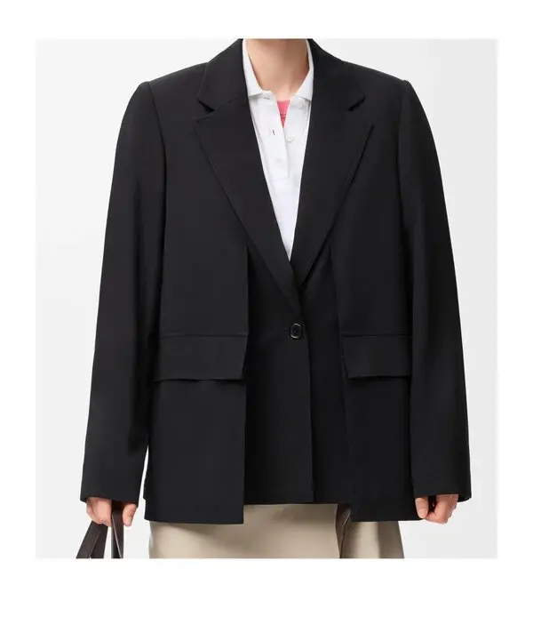 Loewe Wool Single-breasted Blazer