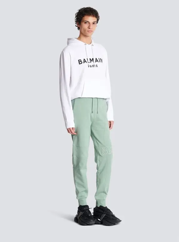 Balmain Embossed Logo Jogging Bottoms