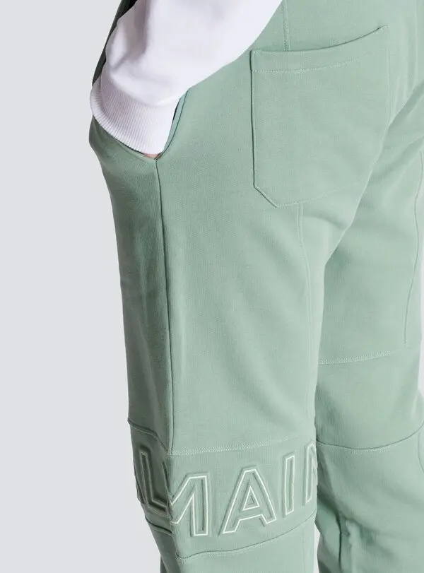 Balmain Embossed Logo Jogging Bottoms
