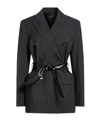 Rag & Bone Two-tone Long-sleeve Blazer