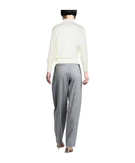 Max Mara Lightweight Wool Turtleneck Knit Top