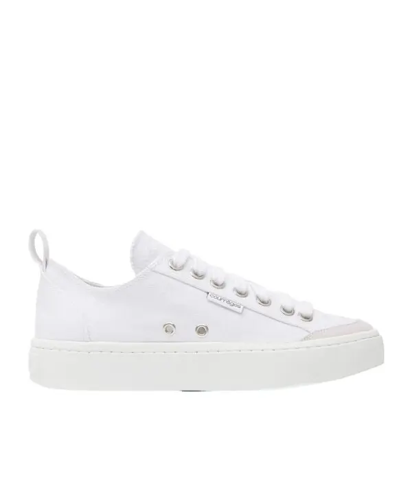 COURREGES Canvas 01 Lace-up Sneakers