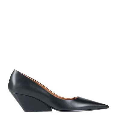 Marni Nappa Leather High Heels - Black