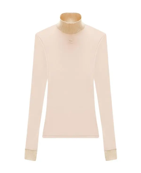 COURREGES Re-edition Second-skin Top - Nude