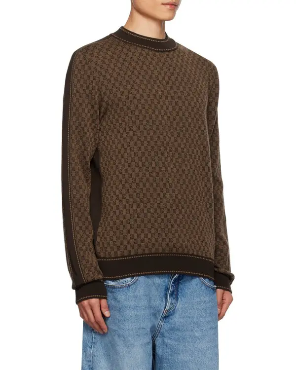 Balmain Mini Monogram Knit Jumper