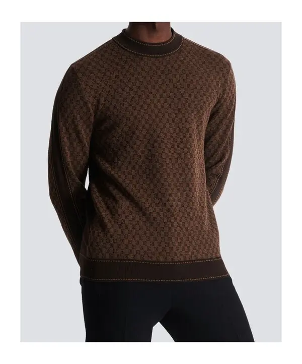 Balmain Mini Monogram Knit Jumper
