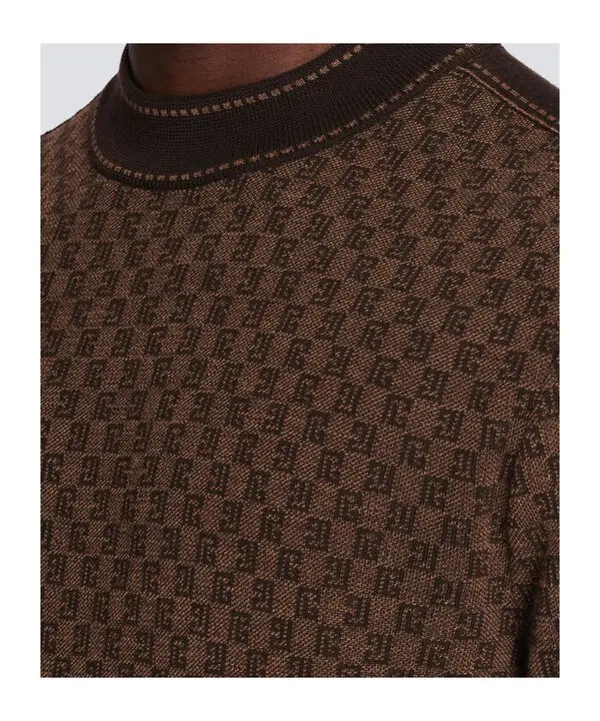 Balmain Mini Monogram Knit Jumper
