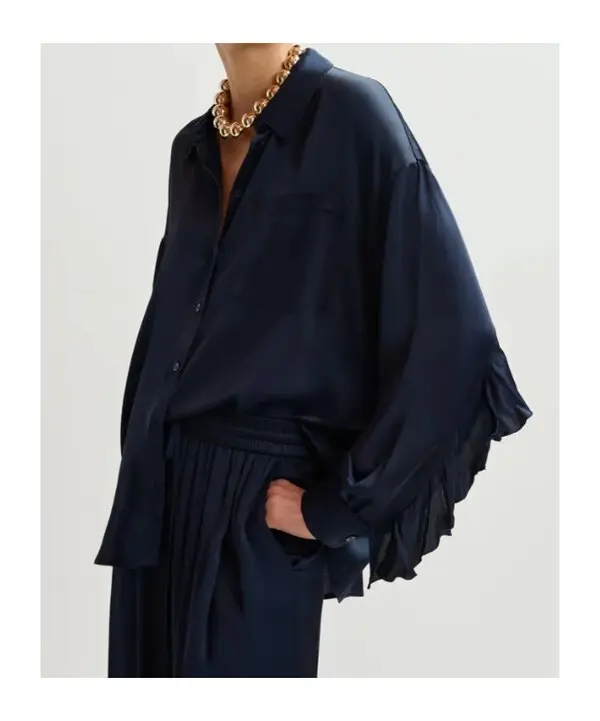 Essentiel Antwerp Judith Ruffled Cuff Shirt