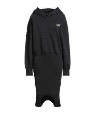 MAISON MARGIELA Fleece Jersey Midi Dress