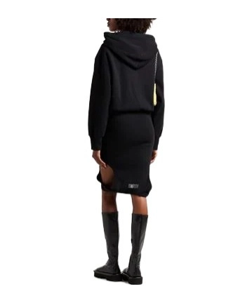 MAISON MARGIELA Fleece Jersey Midi Dress