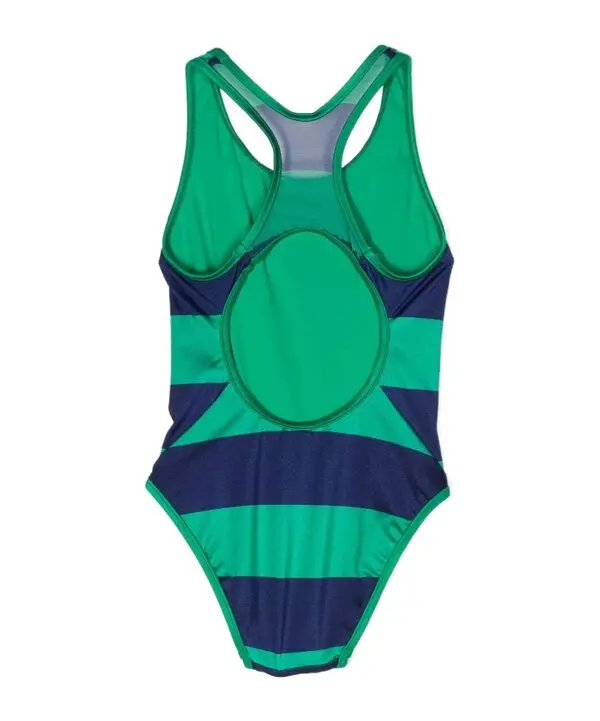 Zimmermann Striped Racerback Swimsuit