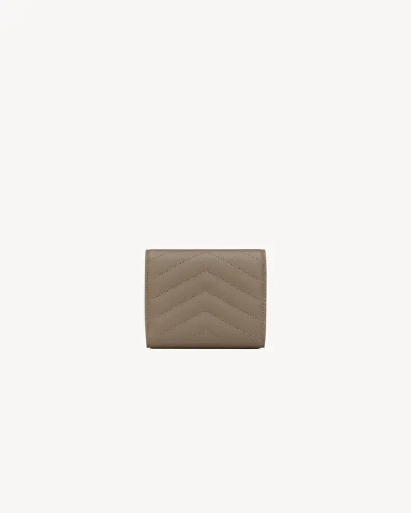 Saint Laurent Cassandre Grain De Poudre Multi-fold Wallet