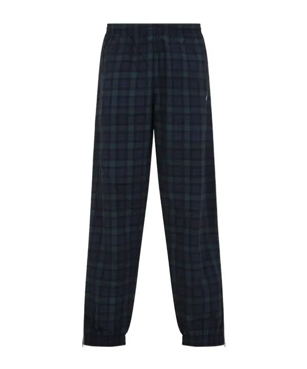 Martine Rose Logo Embroidered Checked Pants