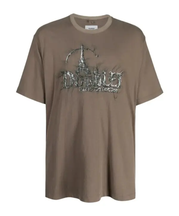 DOUBLET Logo Embroidered T-shirt
