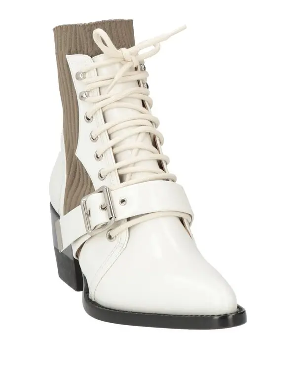 Chloé Two-tone Spliced Sock Boots